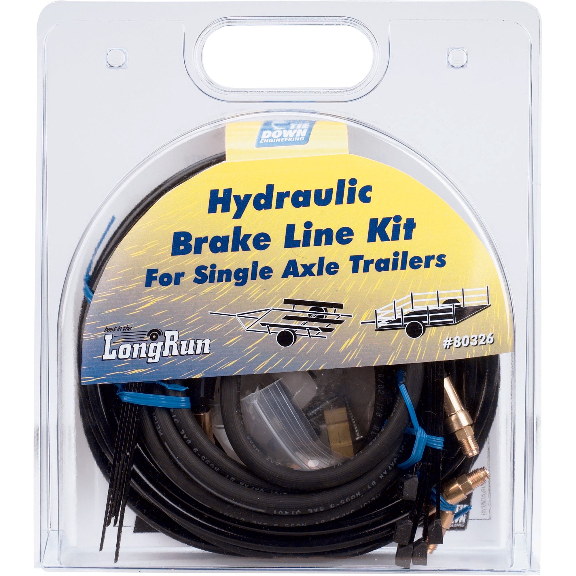 Tie-Down Single-Axle Brake Line Kit | Northern Tool